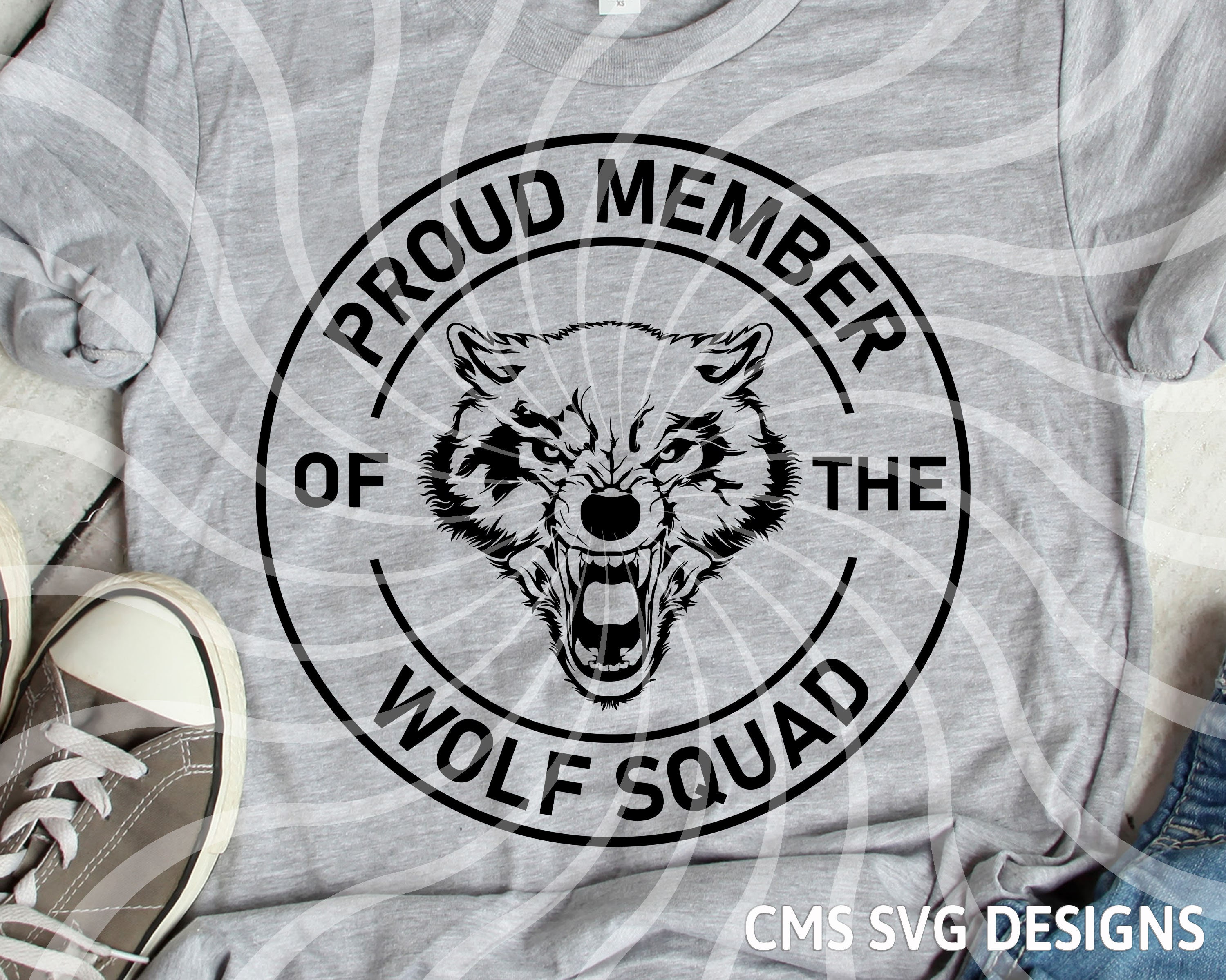 Wolf Svg Wolves Svg Proud Member of the Wolf Squad School - Etsy