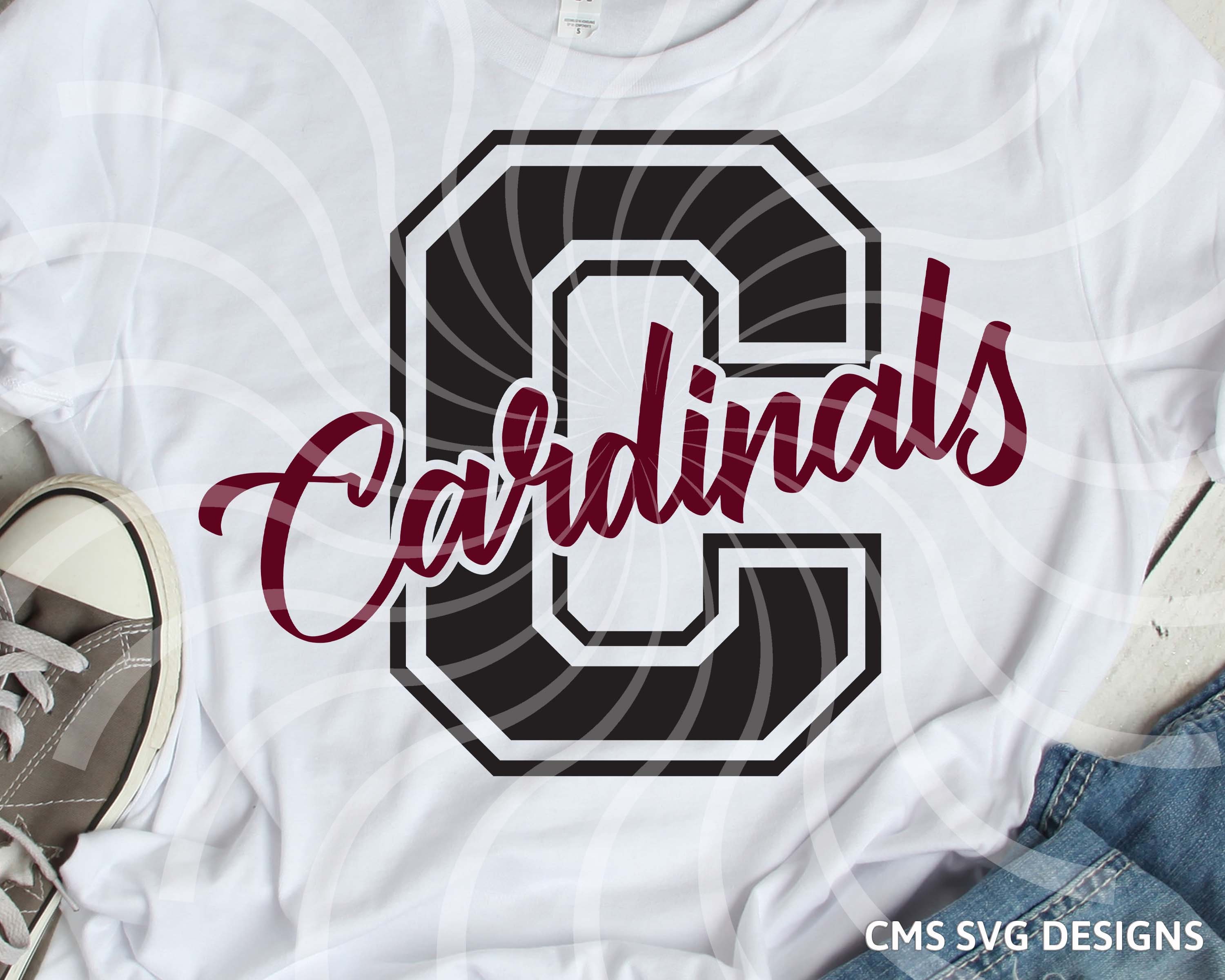 Cardinal Svg Cardinals Svg Cardinals Varsity Letter School - Etsy