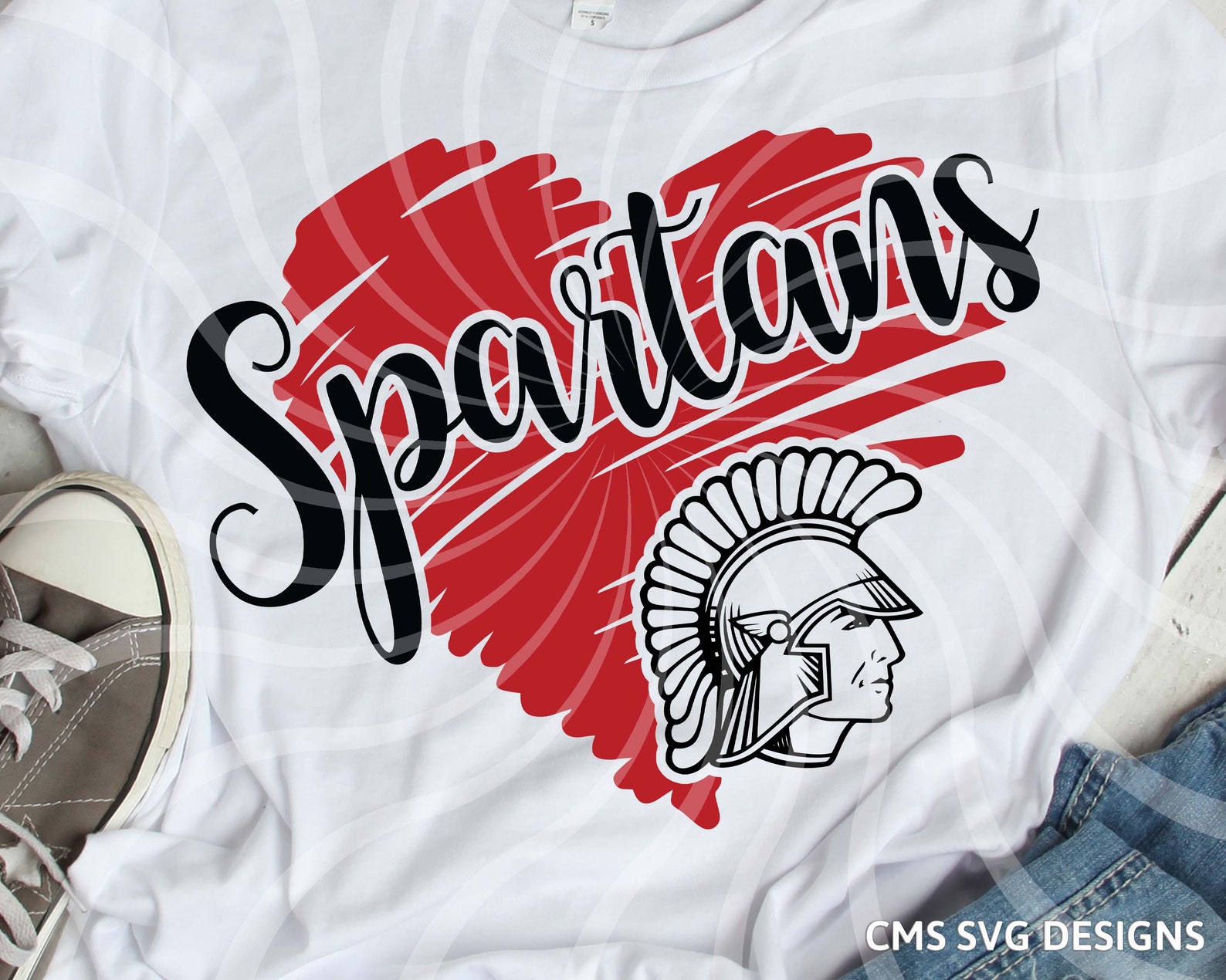 Spartan Svg, Trojan Svg, Spartan Scribble Heart Svg, School Pride ...
