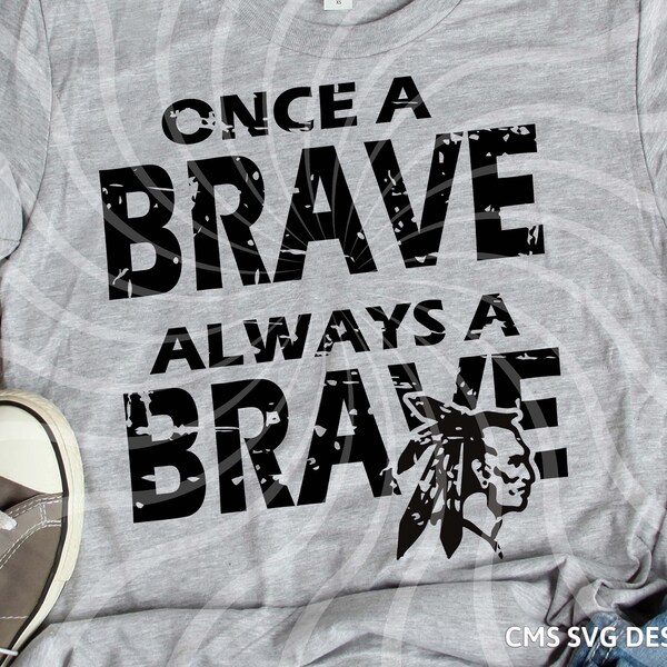 Brave Svg - Etsy