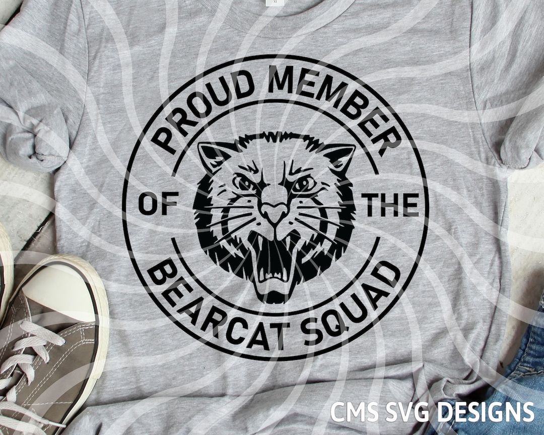 Bearcat Svg, Bearcats Svg, Proud Member Squad Svg, School Pride Mascot ...
