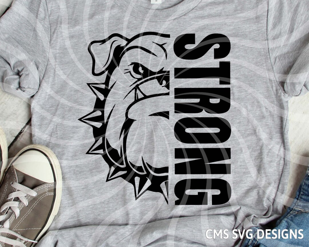 Bulldog SVG, Bulldogs Clipart, School Pride Mascot Cut File Printable ...