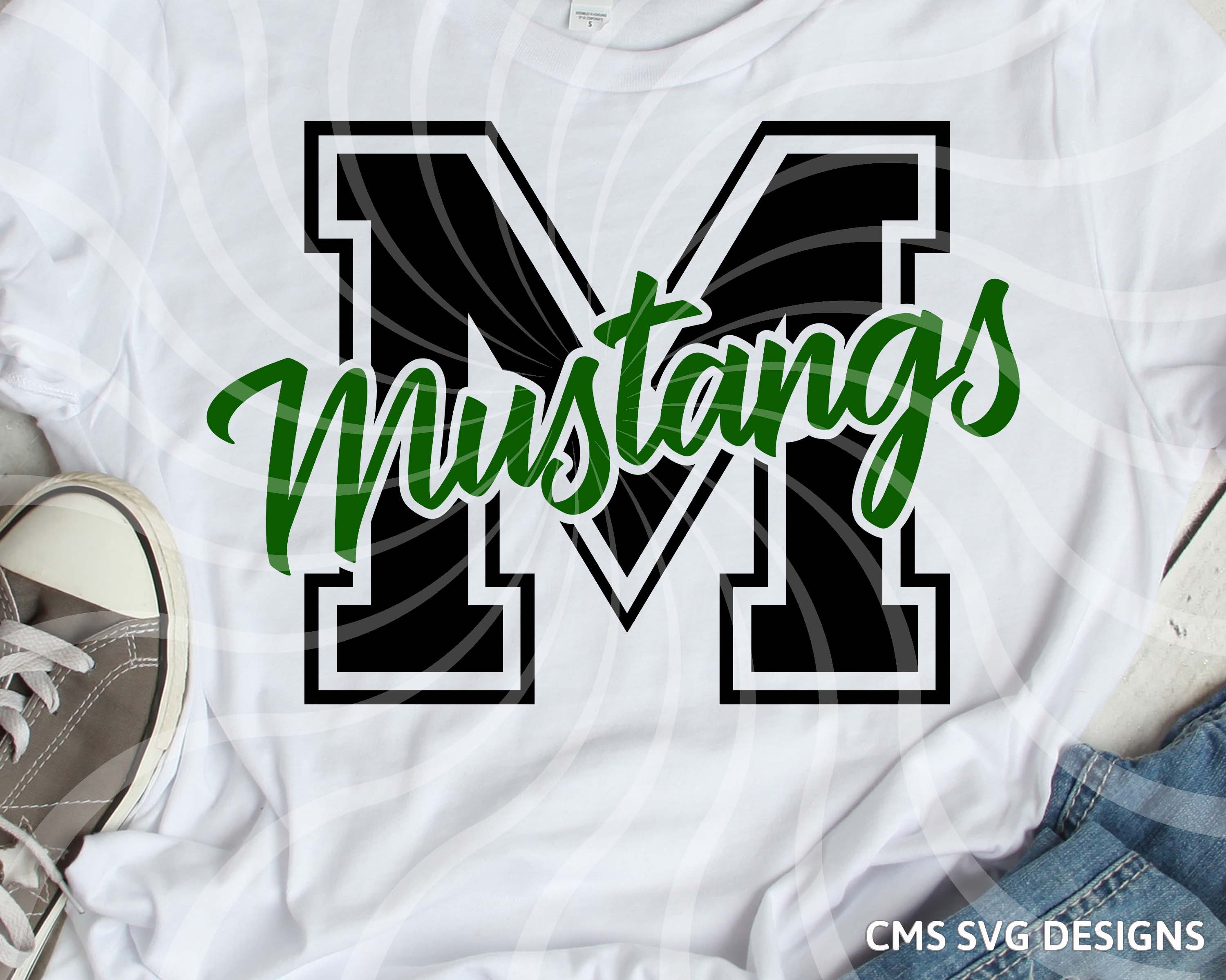 Mustang Svg Mustangs Svg Mustang Varsity Letter School - Etsy