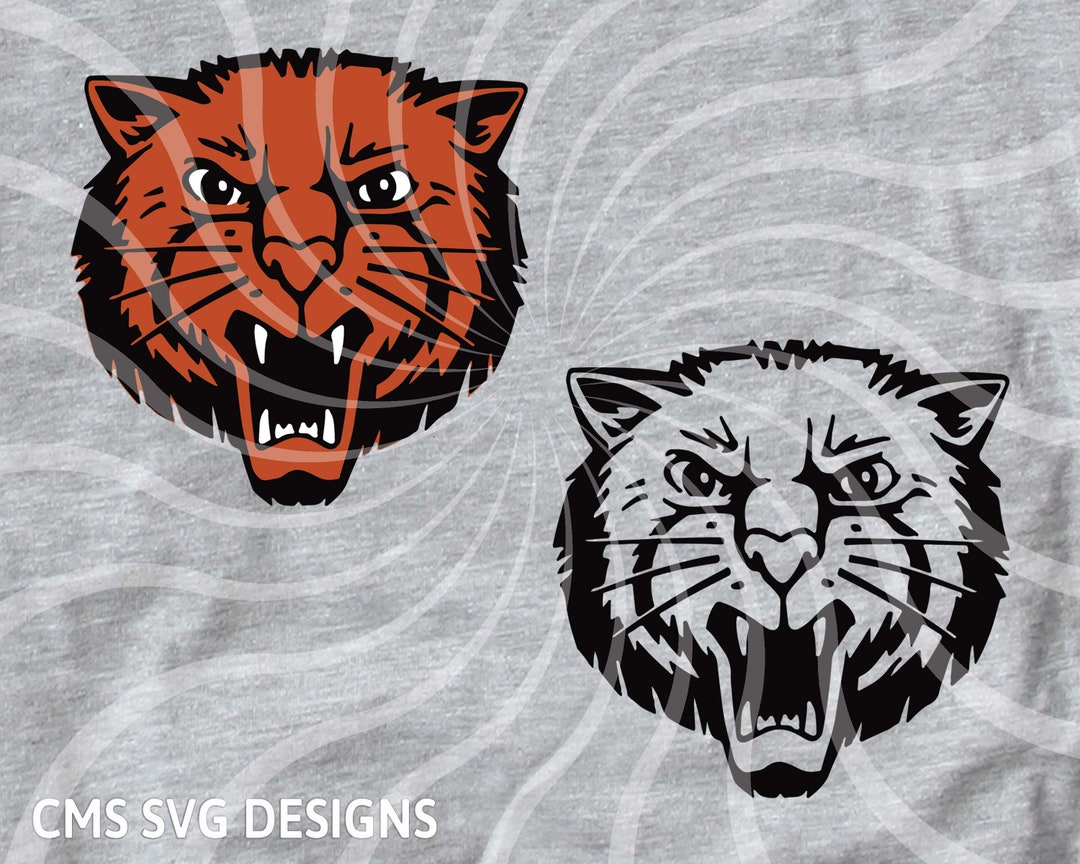 Bearcat Svg, Bearcats Svg, Cat School Pride Mascot Cut File Printable ...