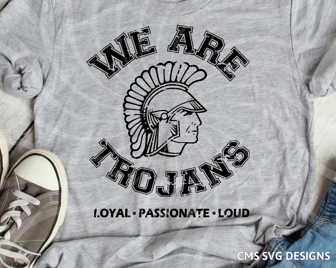 Trojan Svg, Trojan Svg, We Are Trojan Svg, School Pride Mascot Cut File ...