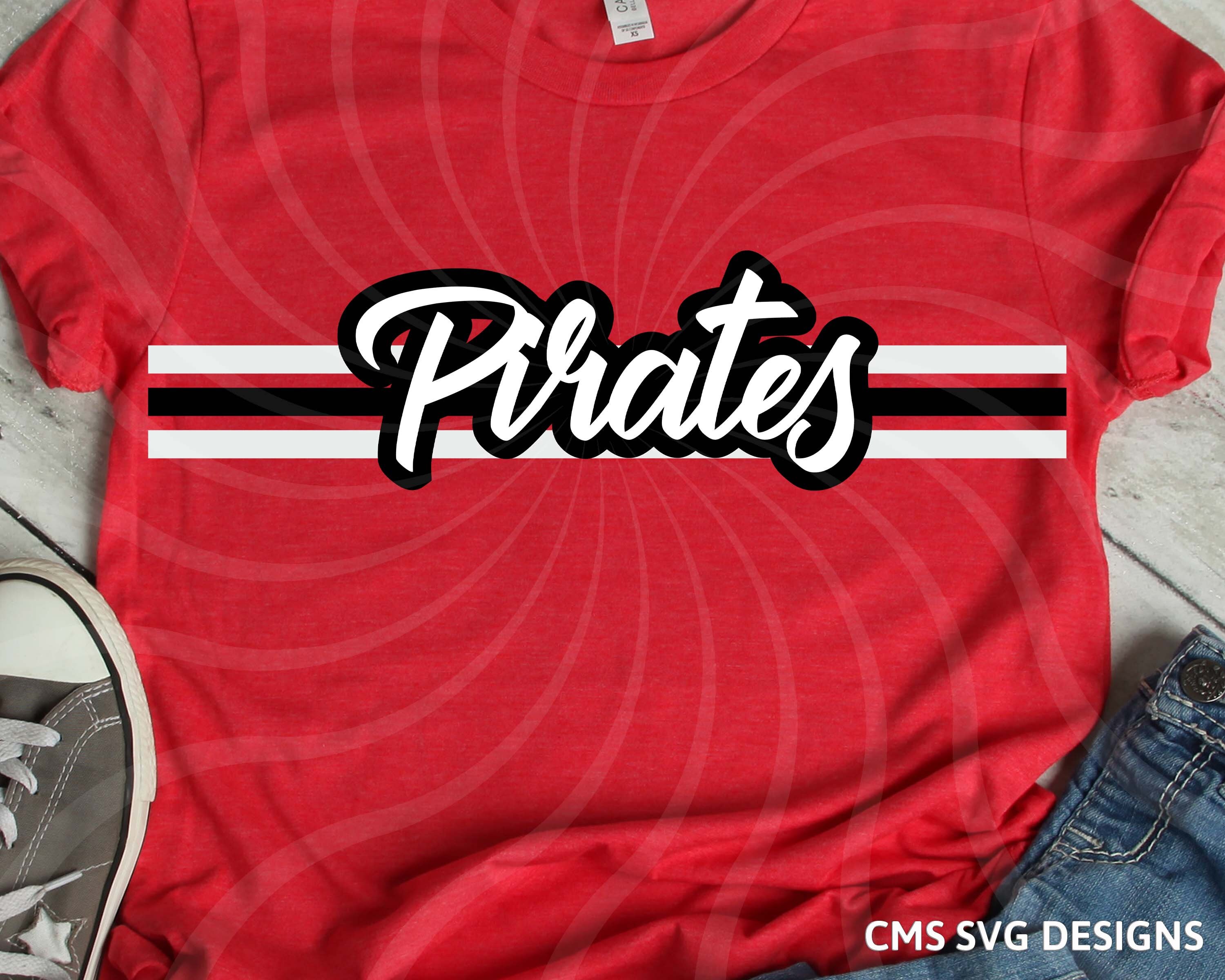 Pirate Svg Pirates Svg Pirate Stripes School Pride Mascot - Etsy