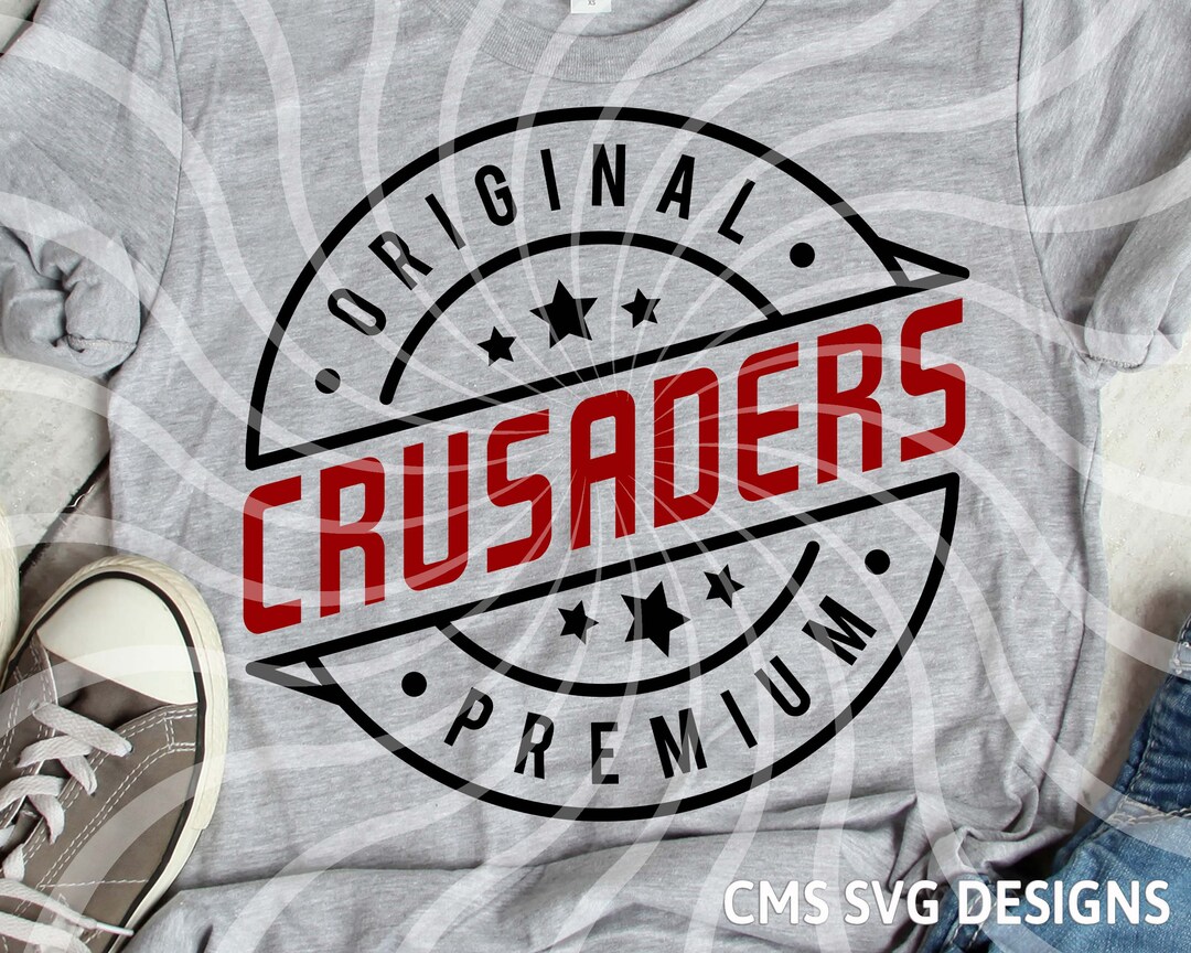 Crusaders Svg, Crusaders Svg, Original Premium Svg, School Pride Mascot ...