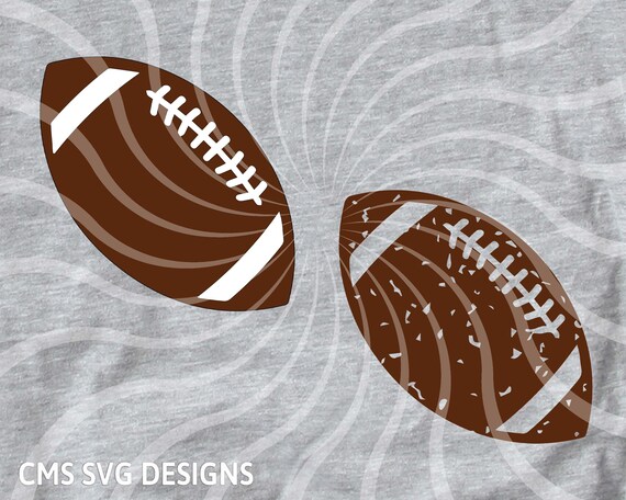Football Svg Sports Svg Distressed Football School Cut File - Etsy
