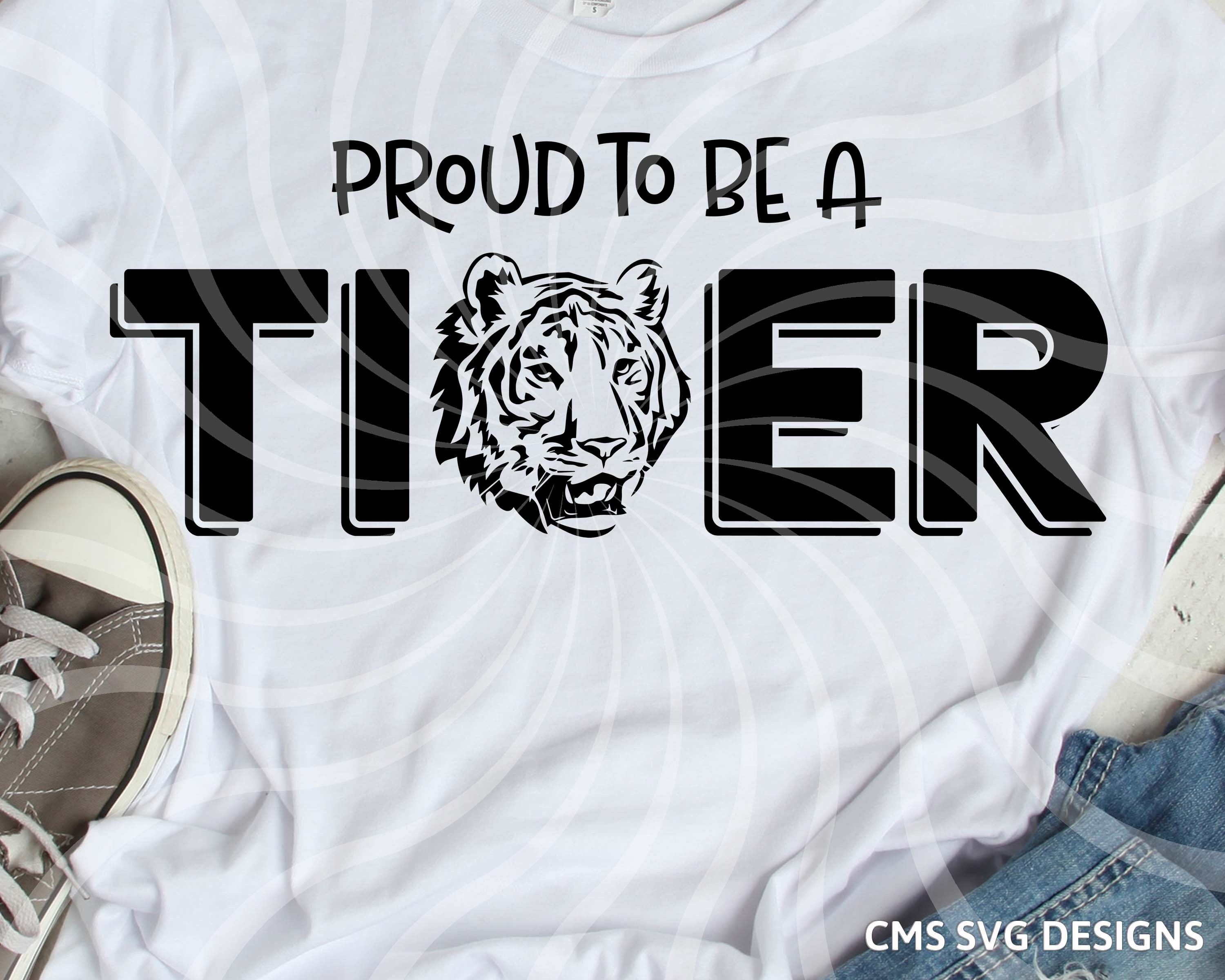 Tiger Svg Tigers Svg Proud to Be a Tiger School Pride - Etsy