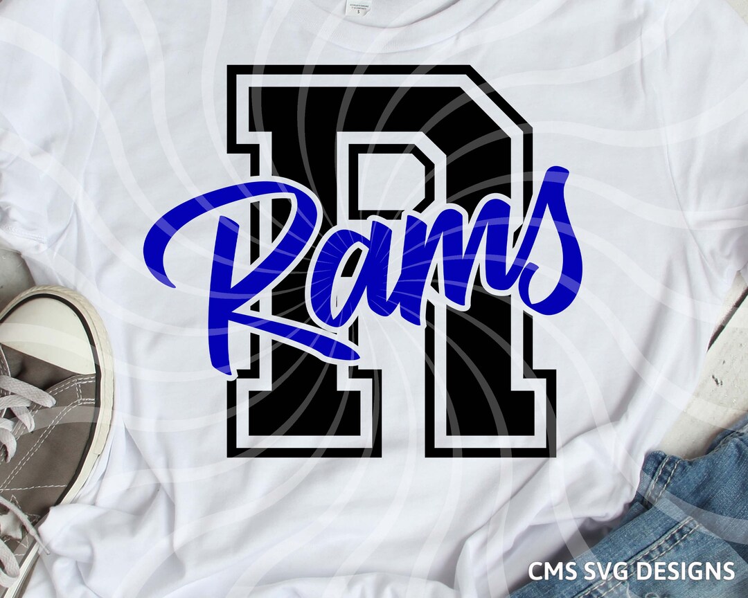Ram Svg, Rams Svg, Rams Varsity, School Pride Mascot Cut File Printable ...
