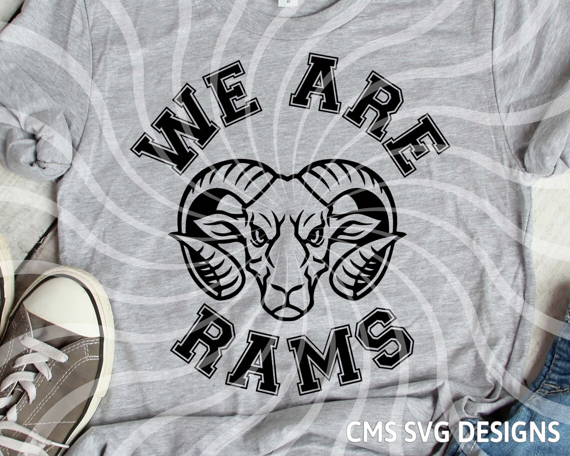 Ram Svg Rams Svg We Are Rams School Pride Mascot Cut File - Etsy