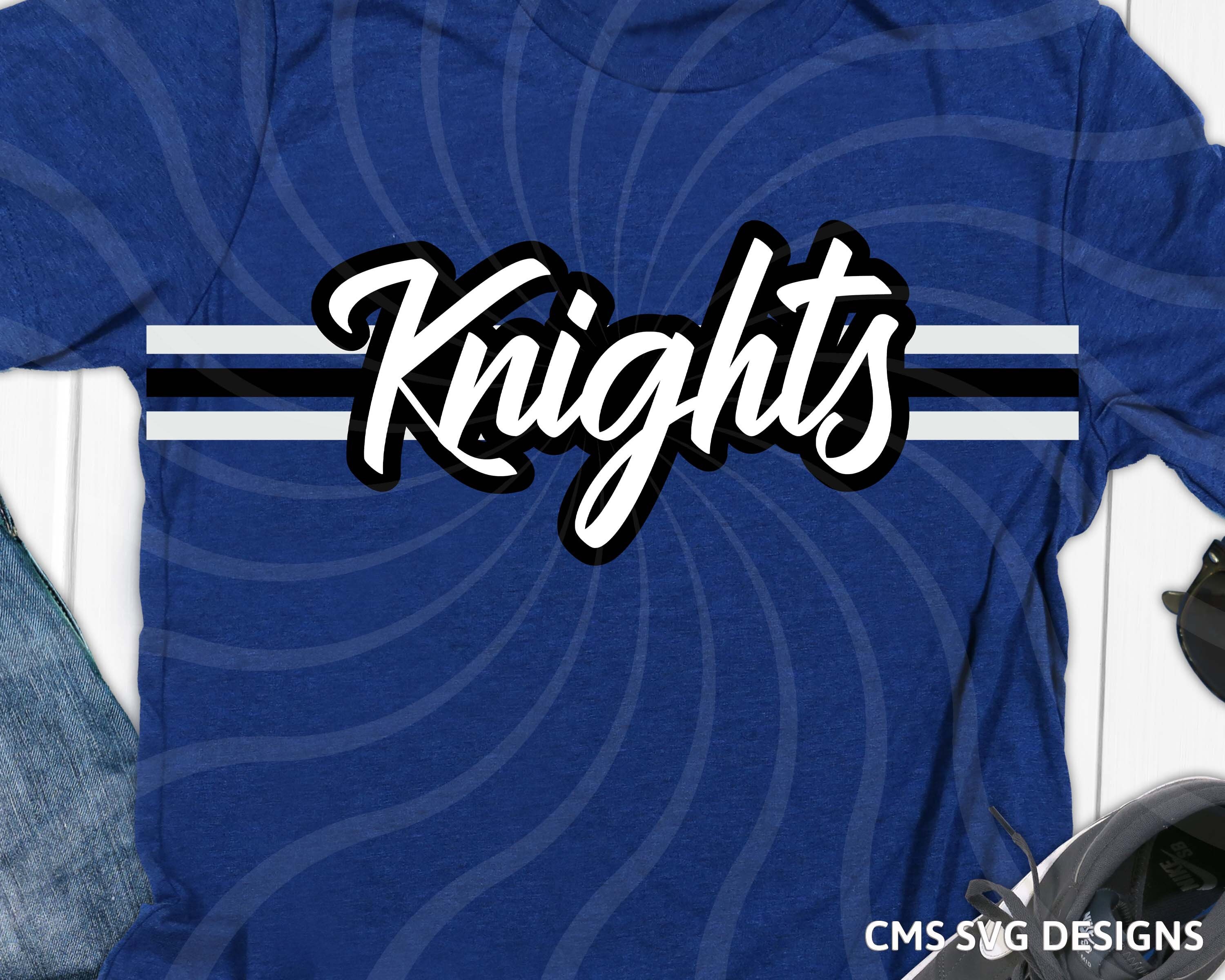 Knight Svg Knights Svg Knight Stripes School Pride Mascot - Etsy