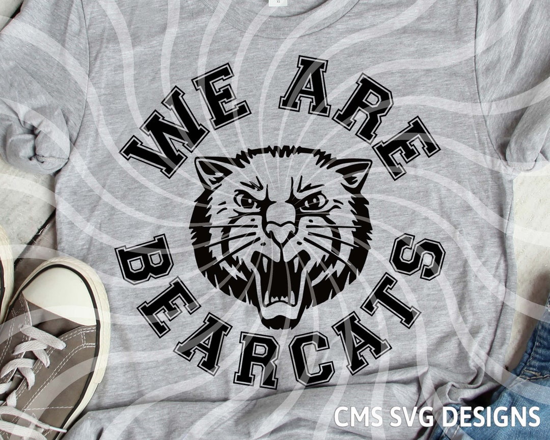 Bearcat Svg, Bearcats Svg, We Are Bearcats, School Pride Mascot Cut ...