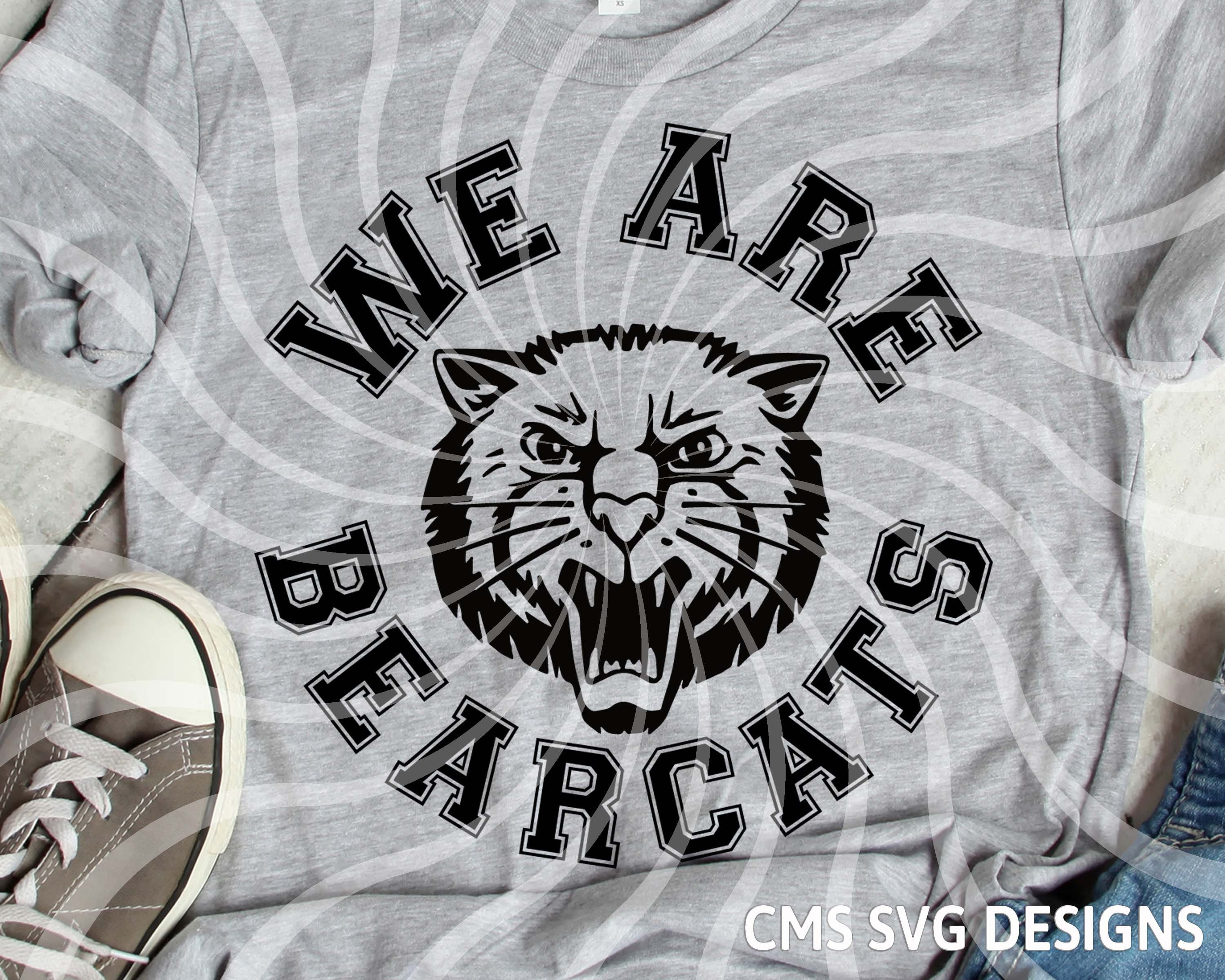 Bearcat Svg Bearcats Svg We Are Bearcats School Pride - Etsy