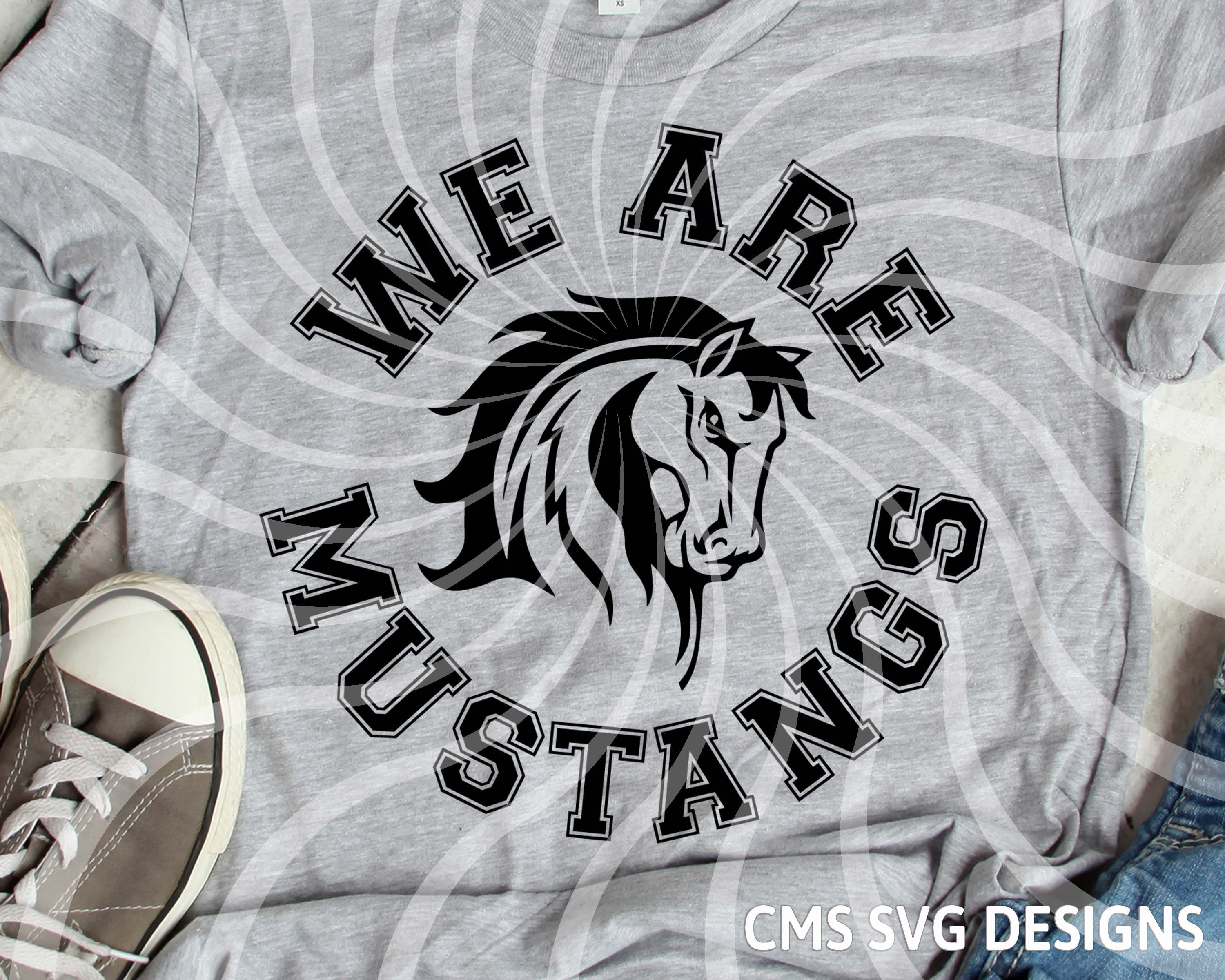 Mustang Svg Mustangs Svg We Are Mustangs Pride School - Etsy