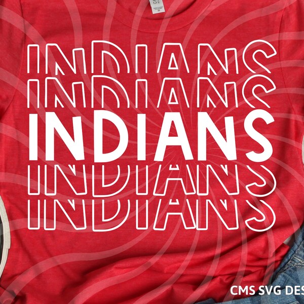 Indians Svg - Etsy