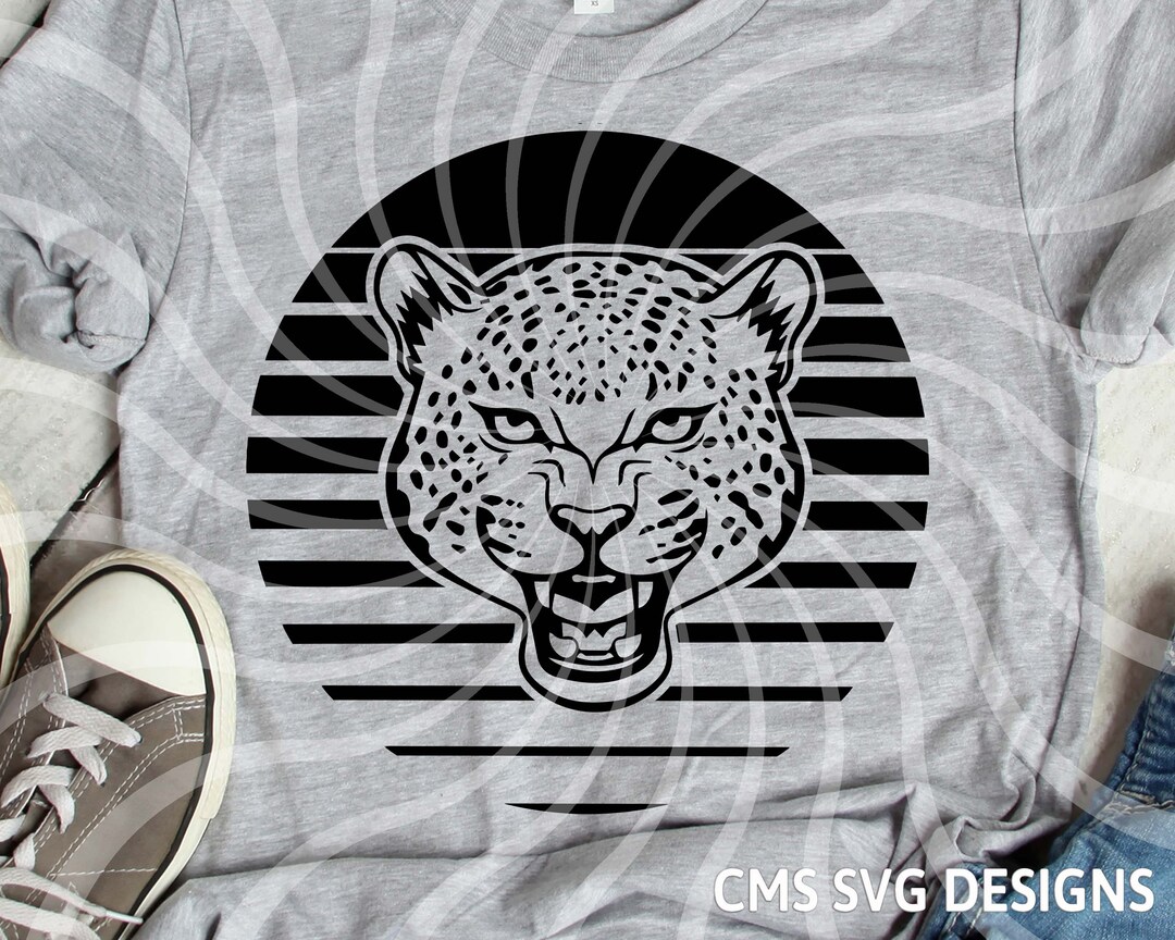 Leopard Svg, Leopards Svg, Leopard Sunset, School Pride Mascot Cut File ...