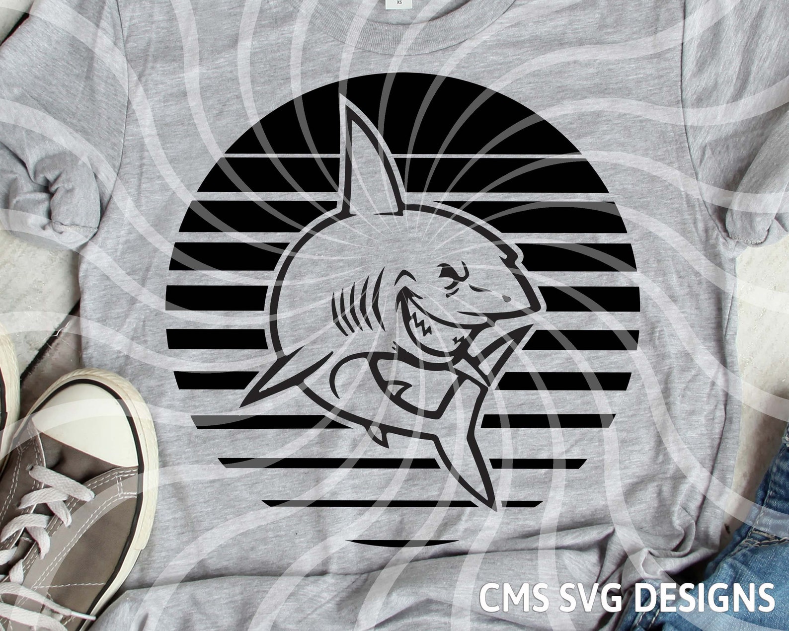 Sharks Svg Shark Svg Shark Sunset School Pride Mascot Cut - Etsy