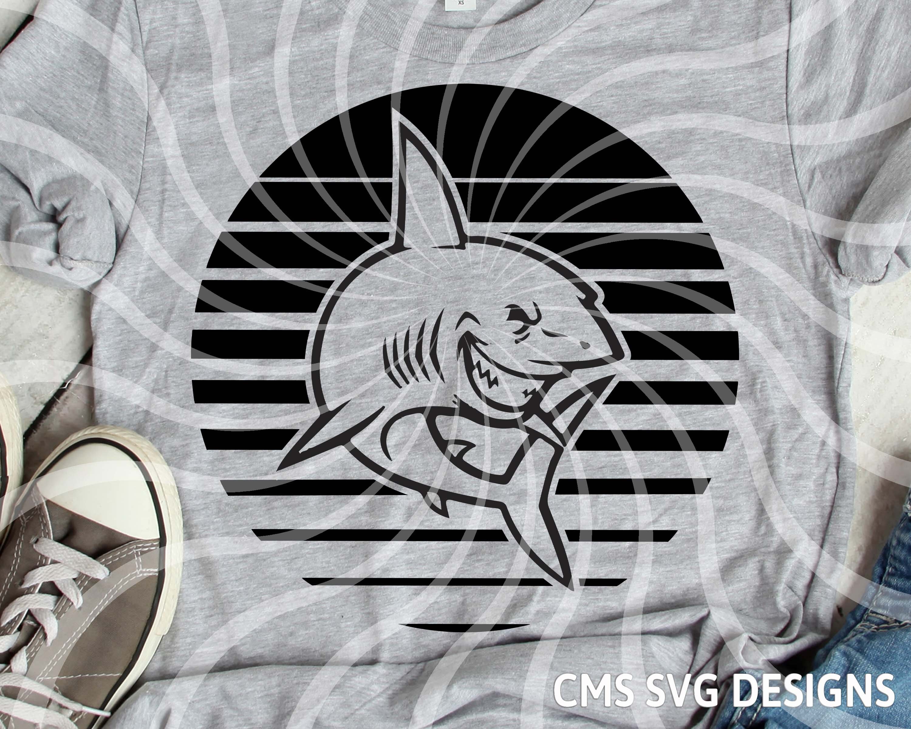Sharks Svg Shark Svg Shark Sunset School Pride Mascot Cut - Etsy