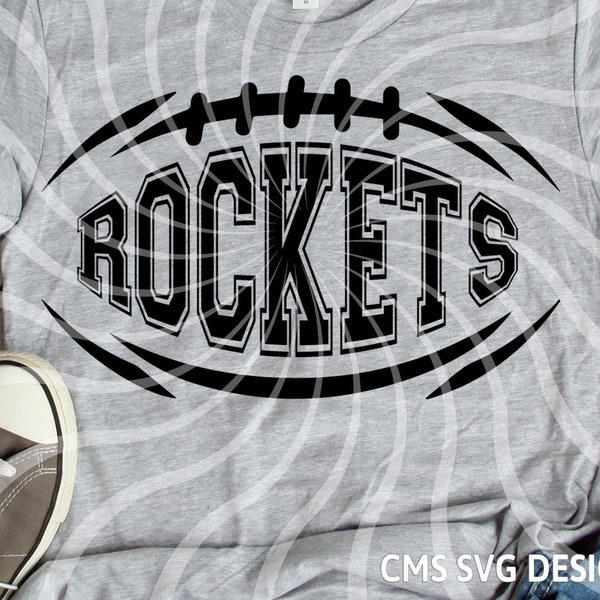 Wellston Rocket Football Png - Etsy