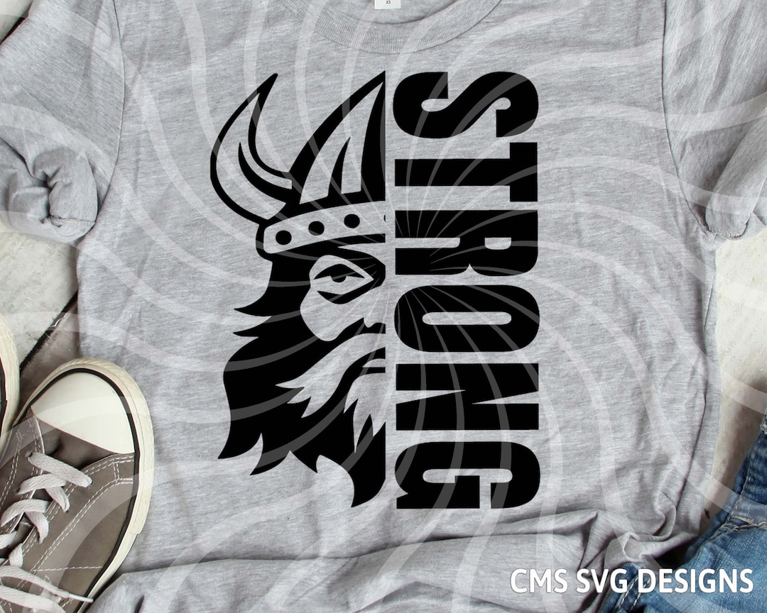 Viking Svg, Vikings Svg, Viking Strong, School Pride Mascot Cut File ...