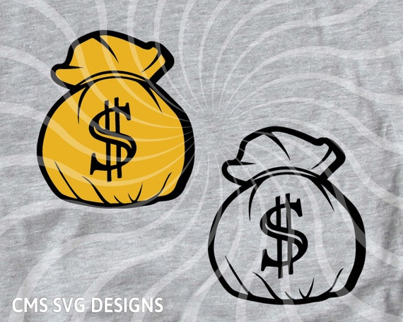 Money Svg Coin Bags Svg Cut File Printable Cricut Maker - Etsy