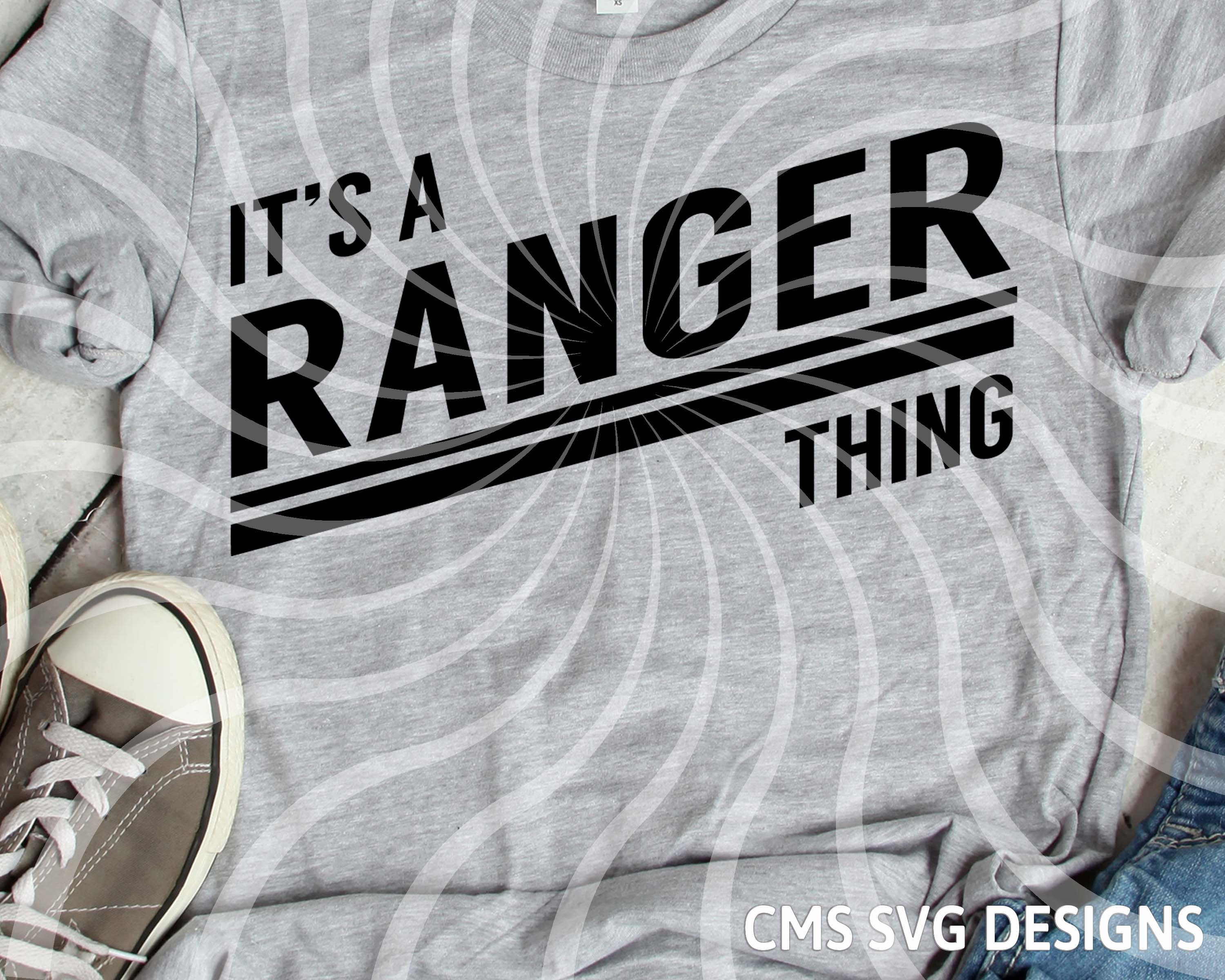Rangers svg ranger svg Het is een ranger ding mascotte - Etsy Nederland