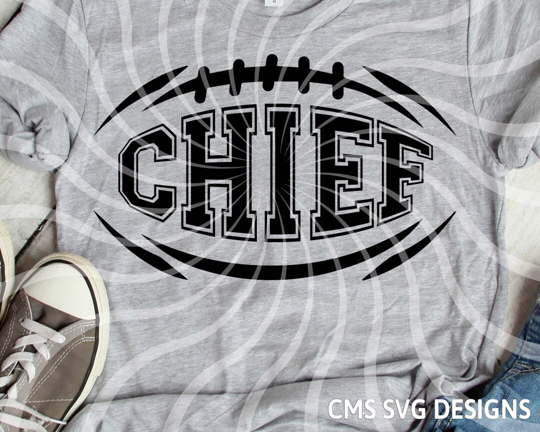 Chief Svg, Chiefs Svg, Chief Football Svg, School Pride Mascot Cut File ...