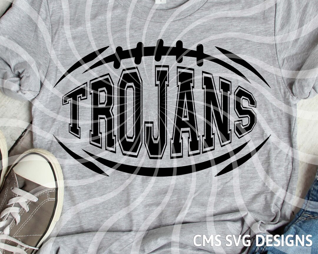 Trojan Svg, Trojan Svg, Trojan Football Svg, School Pride Mascot Cut ...