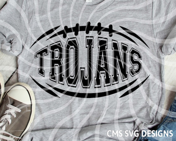 Trojan Svg Trojan Svg Trojan Football Svg School Pride - Etsy