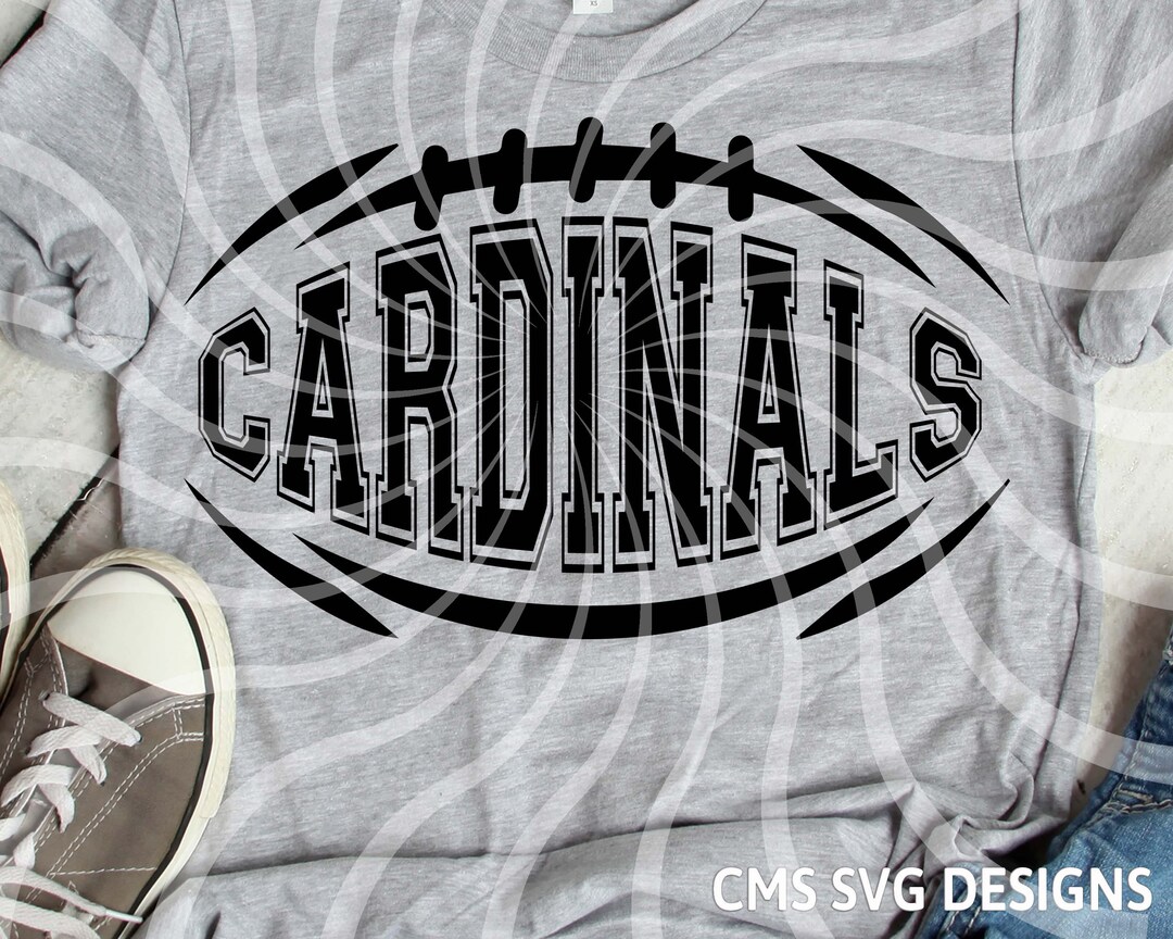 Cardinal Svg, Cardinals Svg, Cardinals Football Svg, School Pride ...