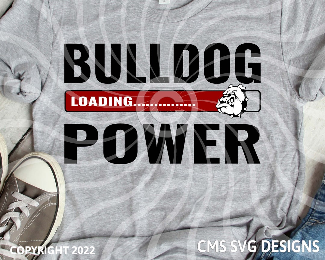 Bulldog SVG, Bulldogs Clipart, Bulldog Power, School Pride Mascot Cut ...