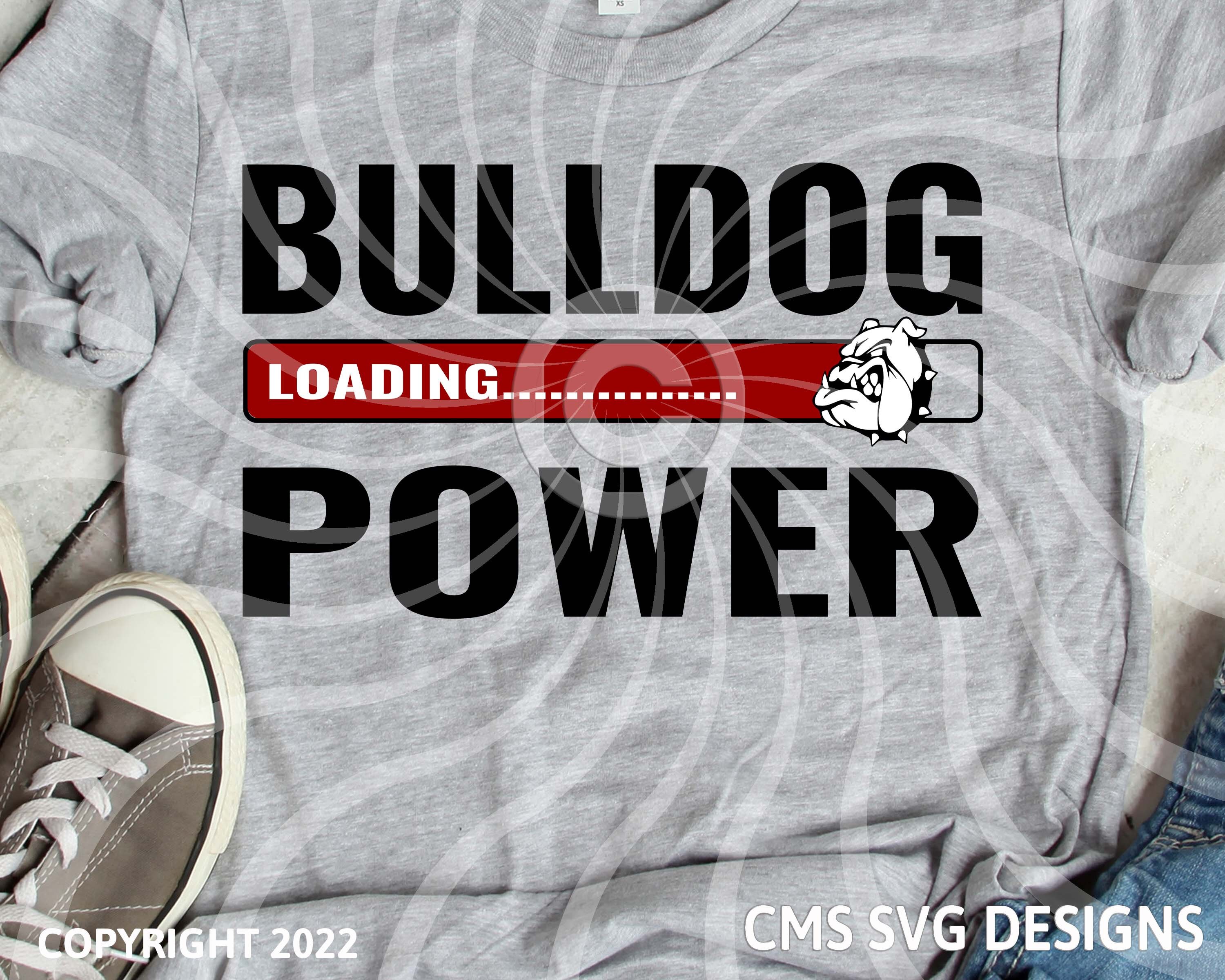 Bulldog SVG Bulldogs Clipart Bulldog Power School Pride - Etsy