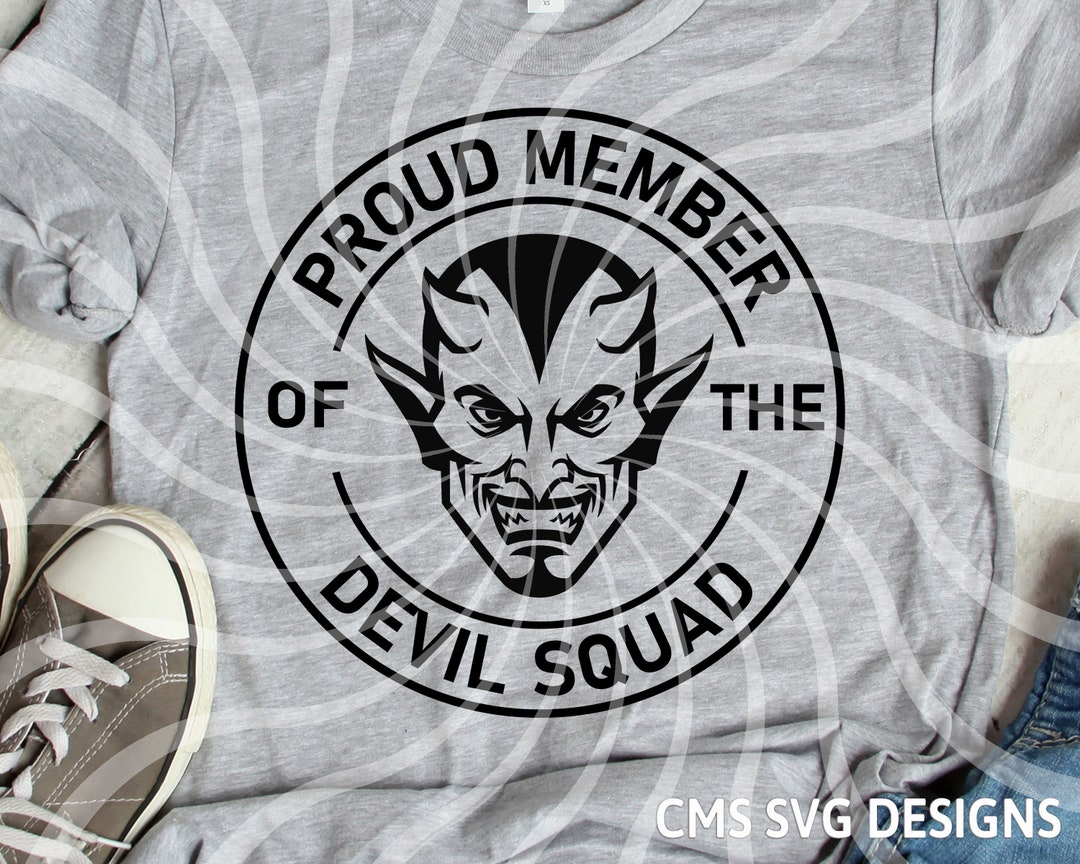 Devil Svg, Devils Svg, Proud Member of the Devil Squad, School Pride ...