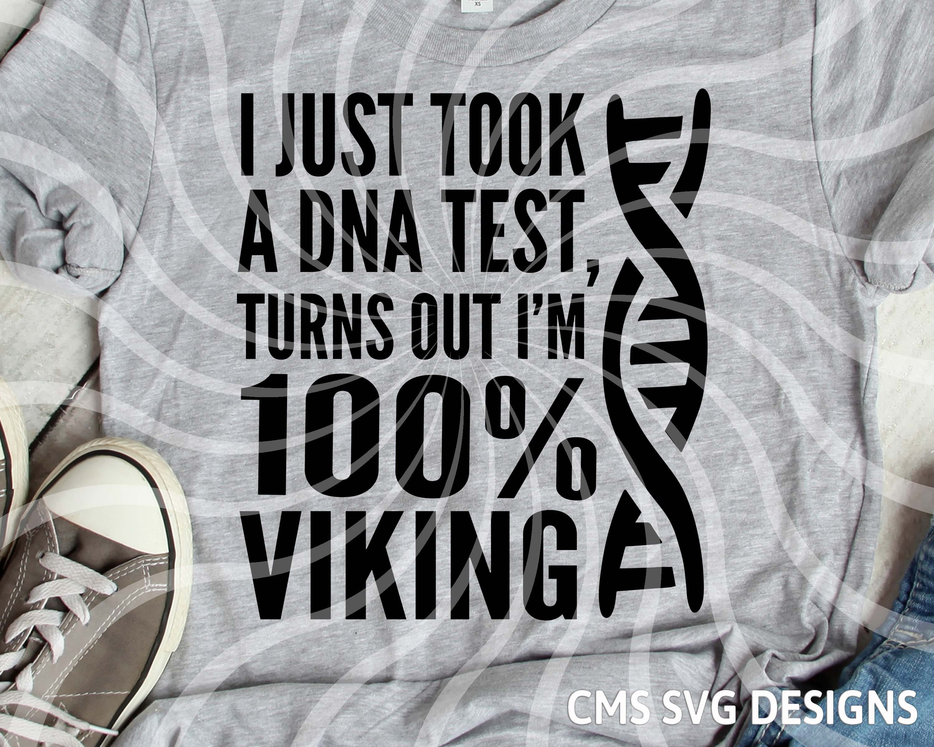 Viking Svg Vikings Svg DNA Test 100% Viking School Pride - Etsy