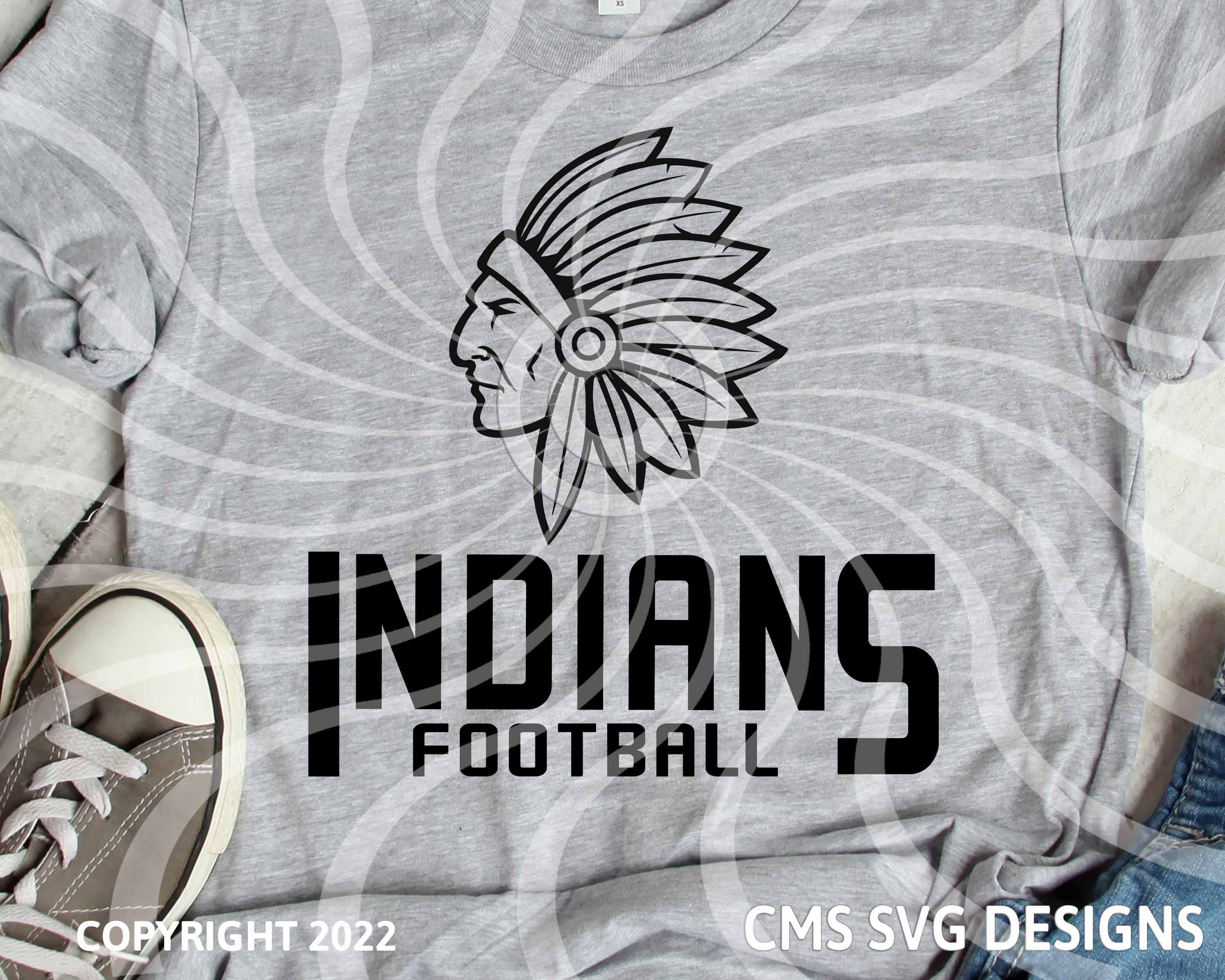 Indians Football Mascot