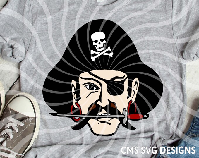 Pirate Svg, Pirates Svg, Pirate School Pride Mascot Cut File Printable ...