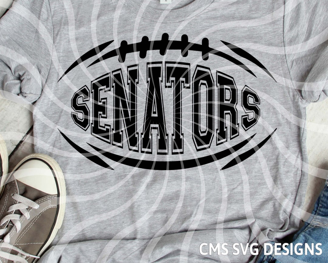 Senator Svg, Senators Svg, Senator Football Svg, School Pride Mascot ...