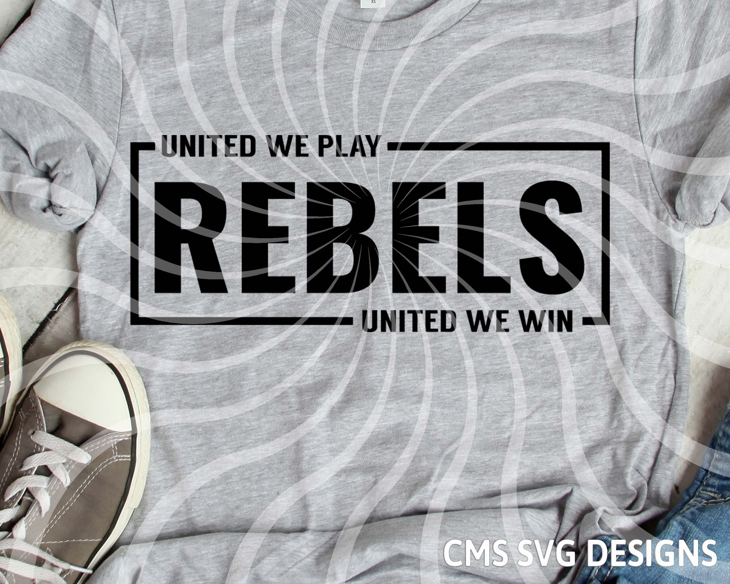 Rebel Svg Rebels Svg United We Play United We Win School - Etsy