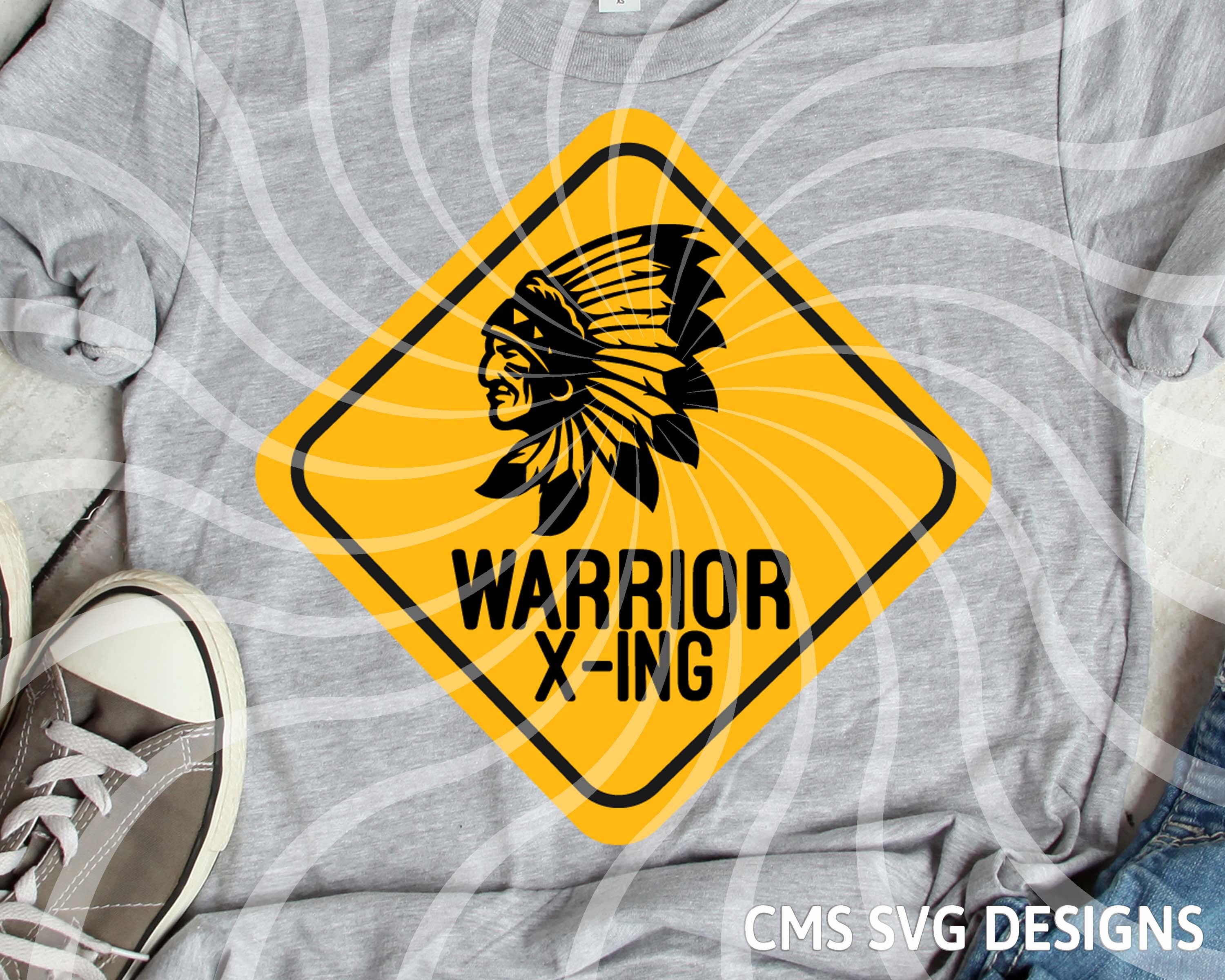 Warrior Svg Warriors Svg Warrior Crossing Sign School Pride - Etsy