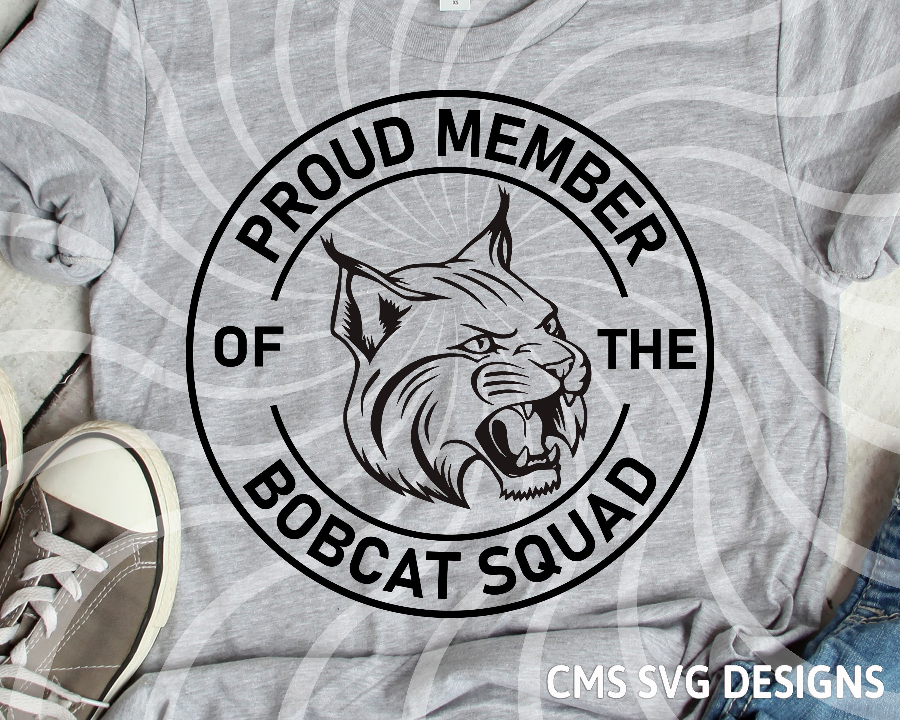 Bobcat Svg Bobcats Svg Proud Member of the Bobcat Squad - Etsy