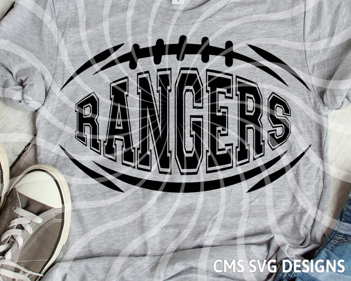 Rangers Svg Ranger Svg Ranger Football Svg Mascot Cut File - Etsy