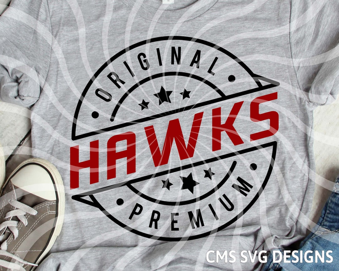 Hawks Svg, Hawk Svg, Hawks Original Premium Svg, School Pride Mascot ...