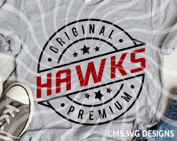 Hawks Svg Hawk Svg Hawks Original Premium Svg School Pride - Etsy