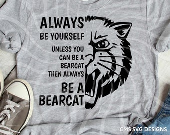 Bearcats Paw Print Digital Design: Svg Png Pdf and Dxf - Etsy