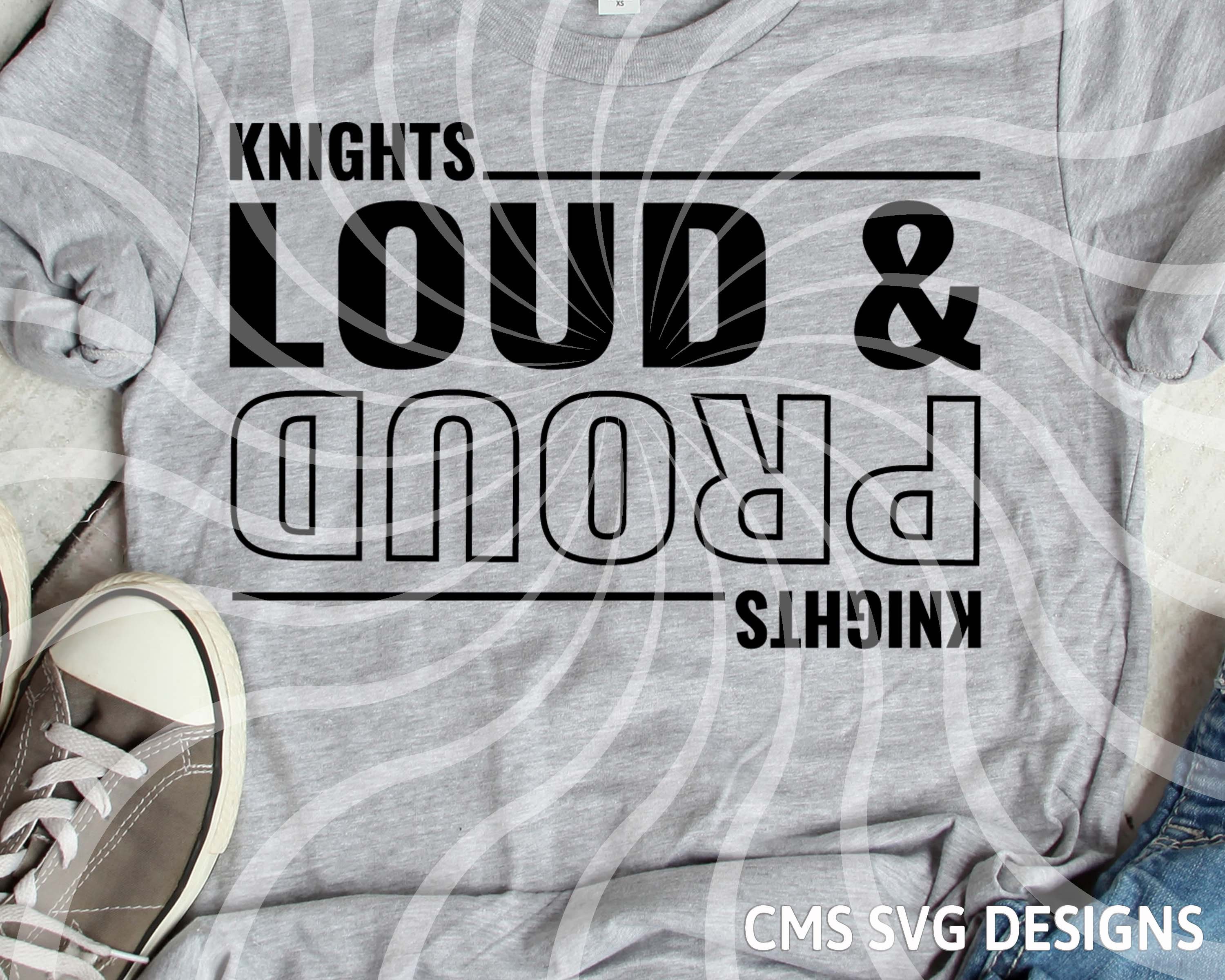Knight Svg Knights Svg Knight Loud and Proud School Pride - Etsy