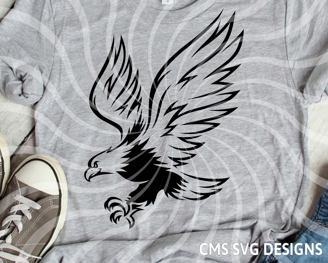 Eagle Svg Eagles Svg Eagle Flying Svg School Pride Mascot - Etsy