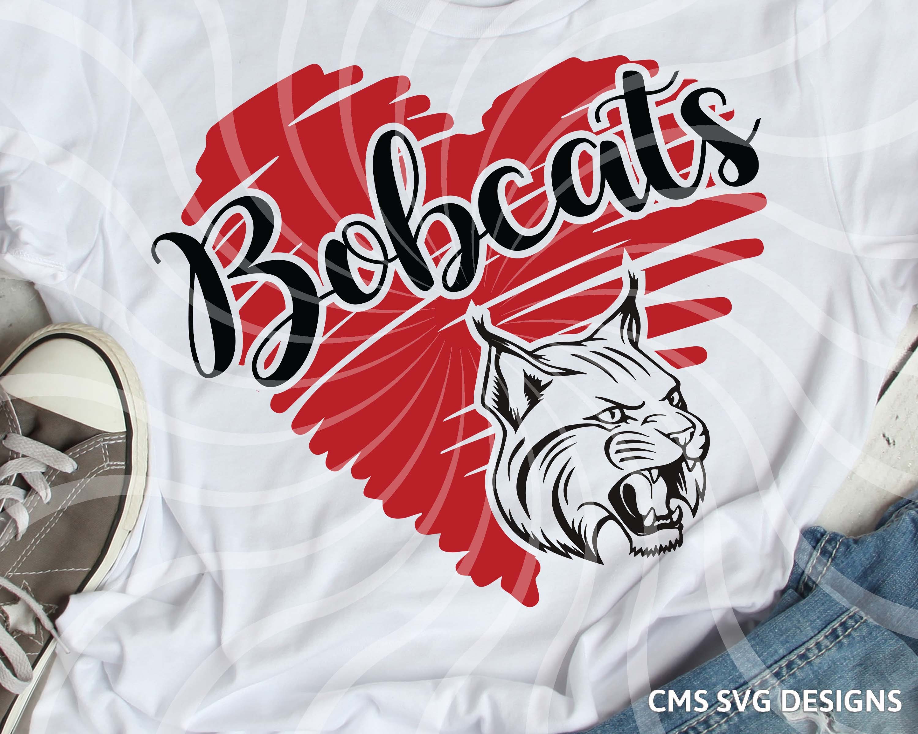 Bobcat Svg Bobcats Svg Svg Bobcat Scribble Heart School - Etsy