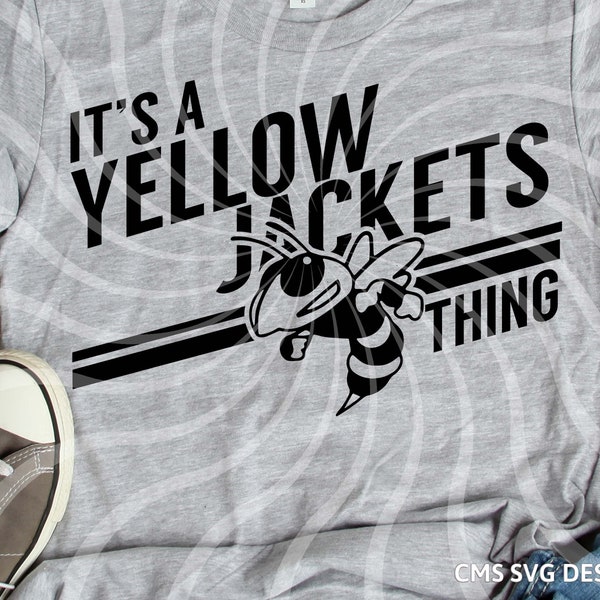 Yellow Jacket Svg - Shop Online - Etsy