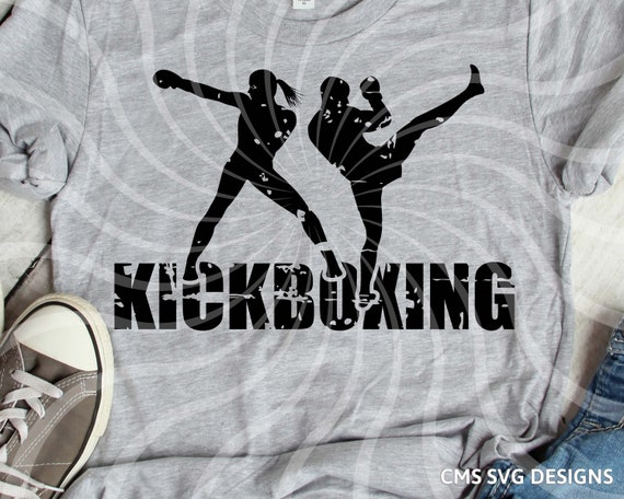 Kick Boxing Svg Martial Arts Svg Karate Svg Cut File | Etsy